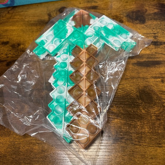 Toys | Minecraft Theme Popit Fidget 2 Piece Toy Set | Poshmark